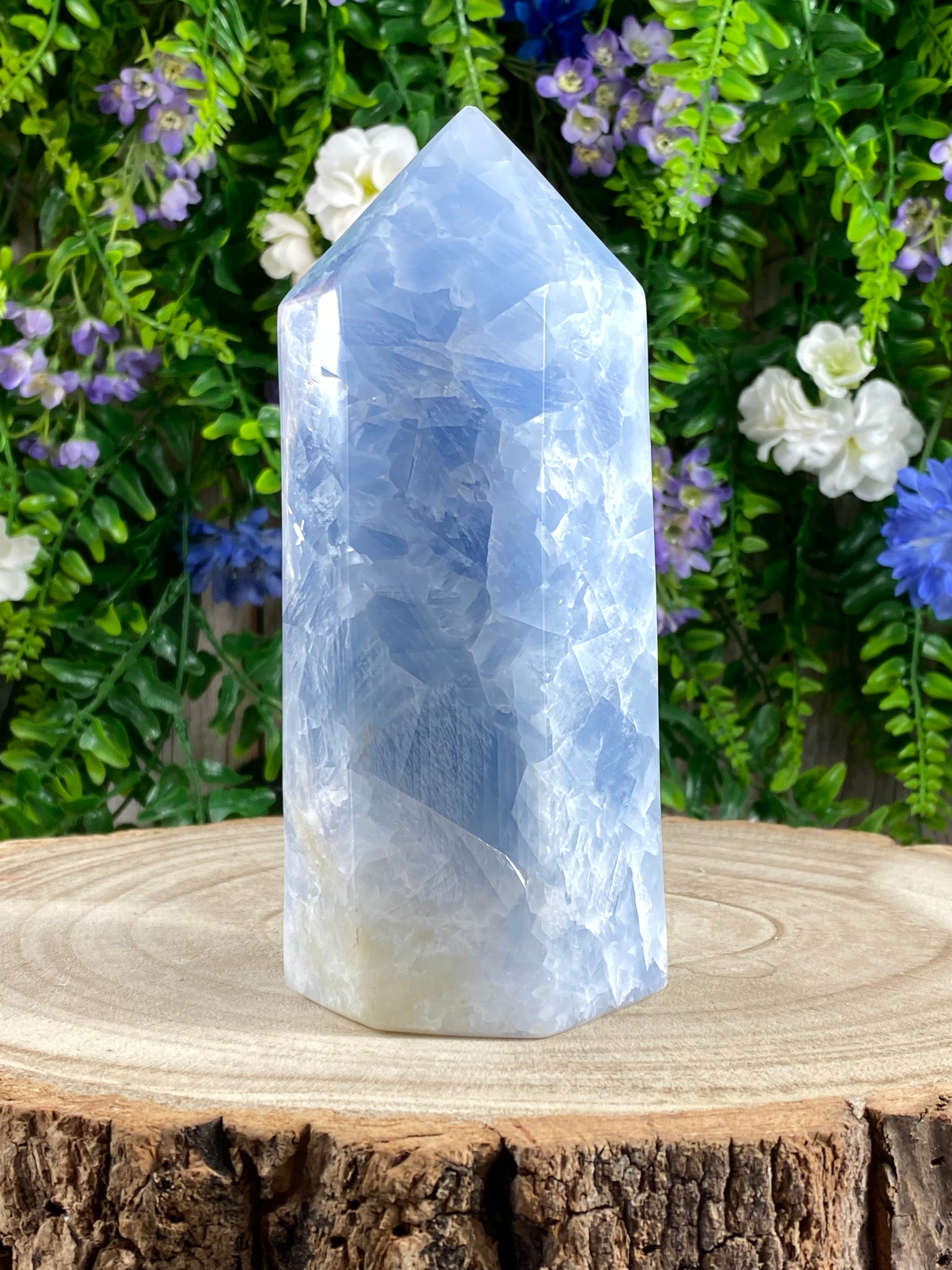 Blue Calcite Tower – Elements of Avebury
