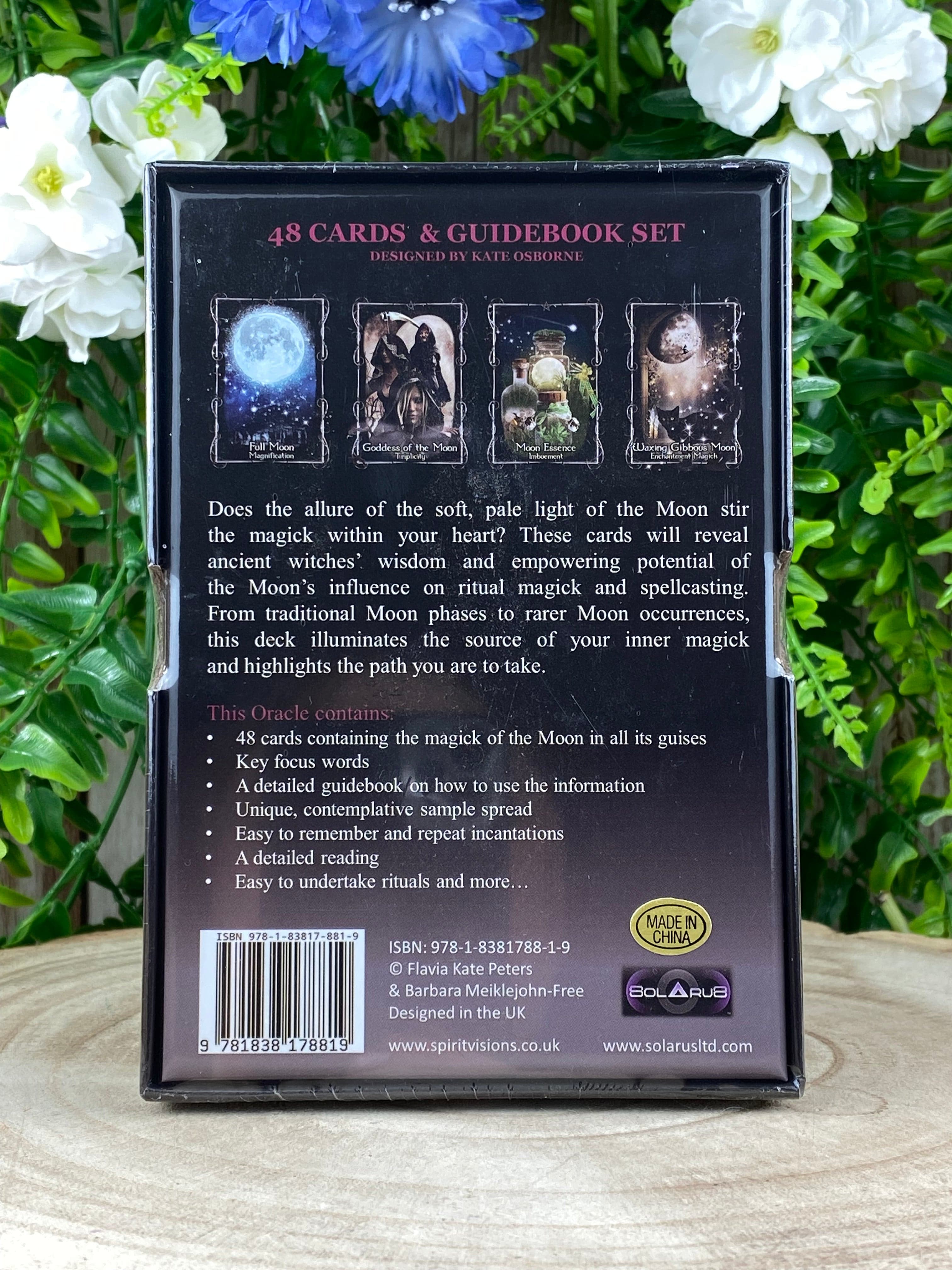 Oracle Deck Witches' Moon Magick by Barbara Meiklejohn-Free & Flavia K ...